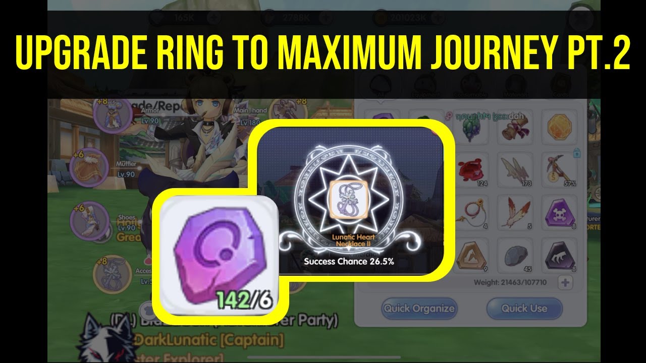 ROX Next Generation - Upgrade Ring to 60 - YouTube