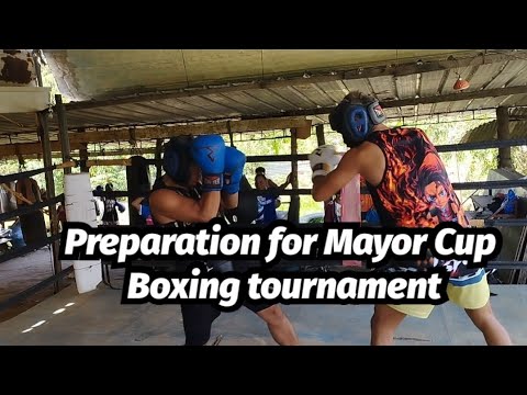 Preparation for Mayor Cup Boxing tournament - YouTube