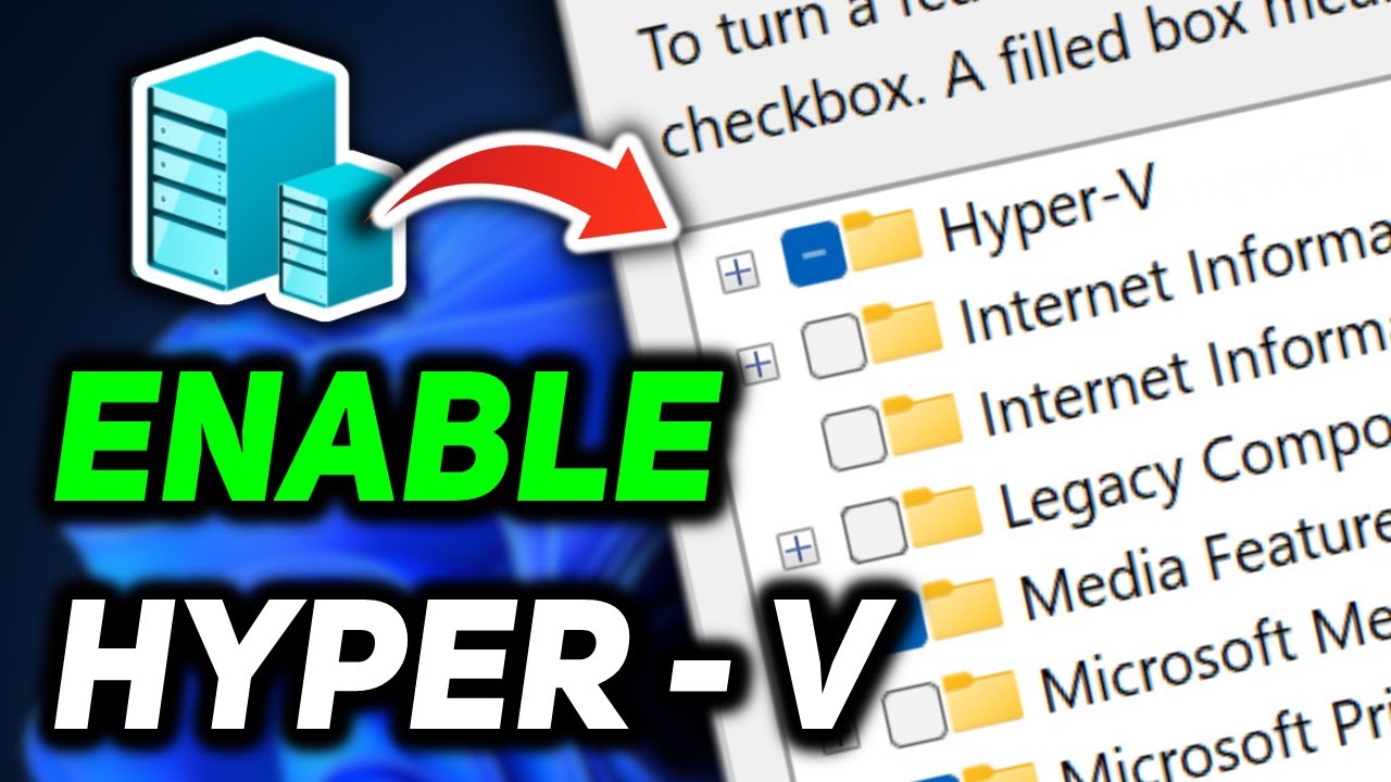 How To Enable Hyper V In Windows 11 Turn On Windows Hypervisor Platform