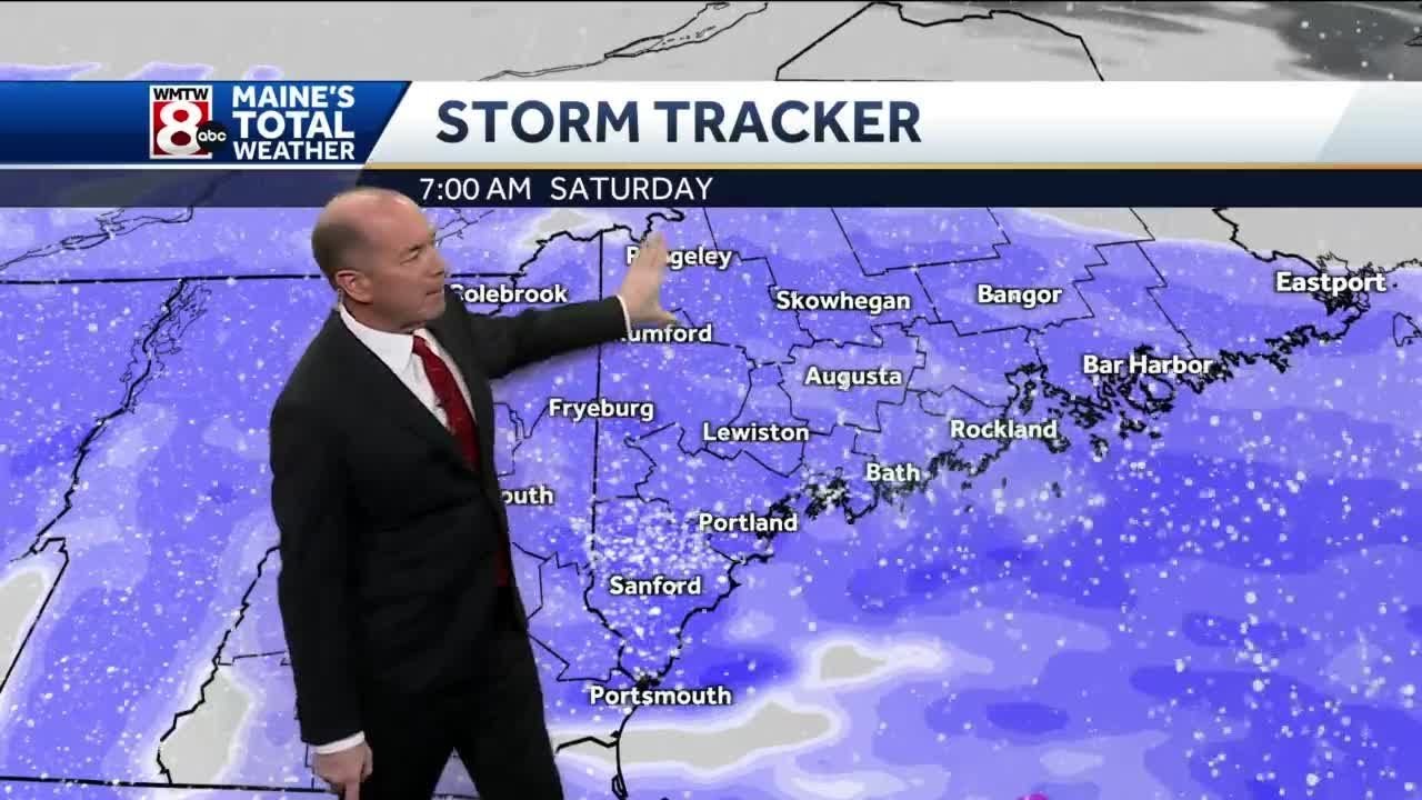 Patchy black ice overnight as temps fall - YouTube