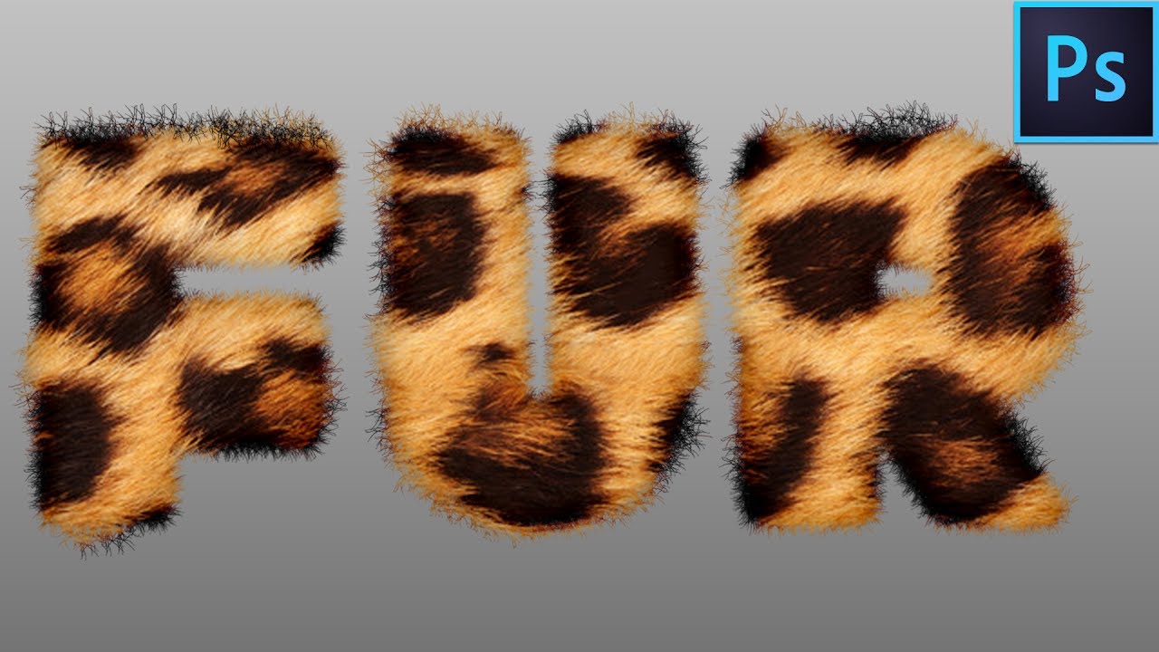 How To Create Furry Text In Photoshop YouTube how-to-create-furry-text-in-photoshop-youtube