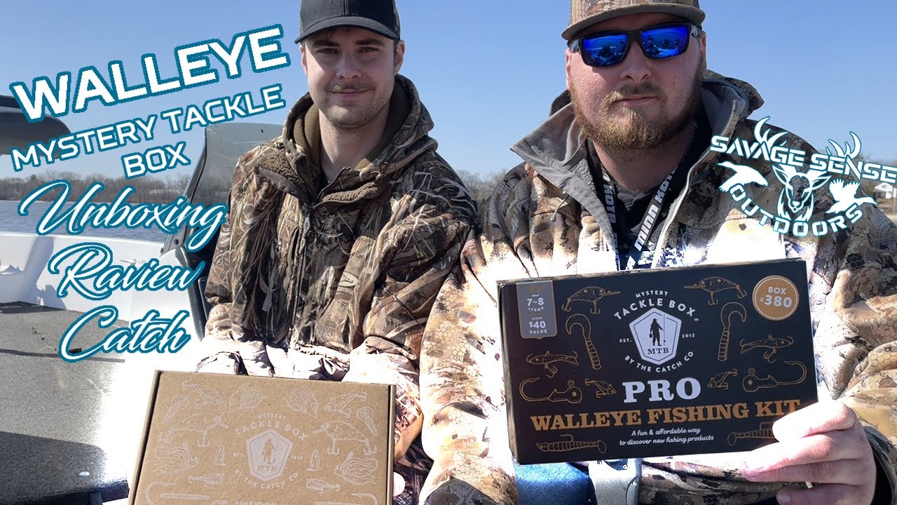 WALLEYE EDITION MYSTERY TACKLE BOX | Walleye Fishing De Pere, WI - YouTube