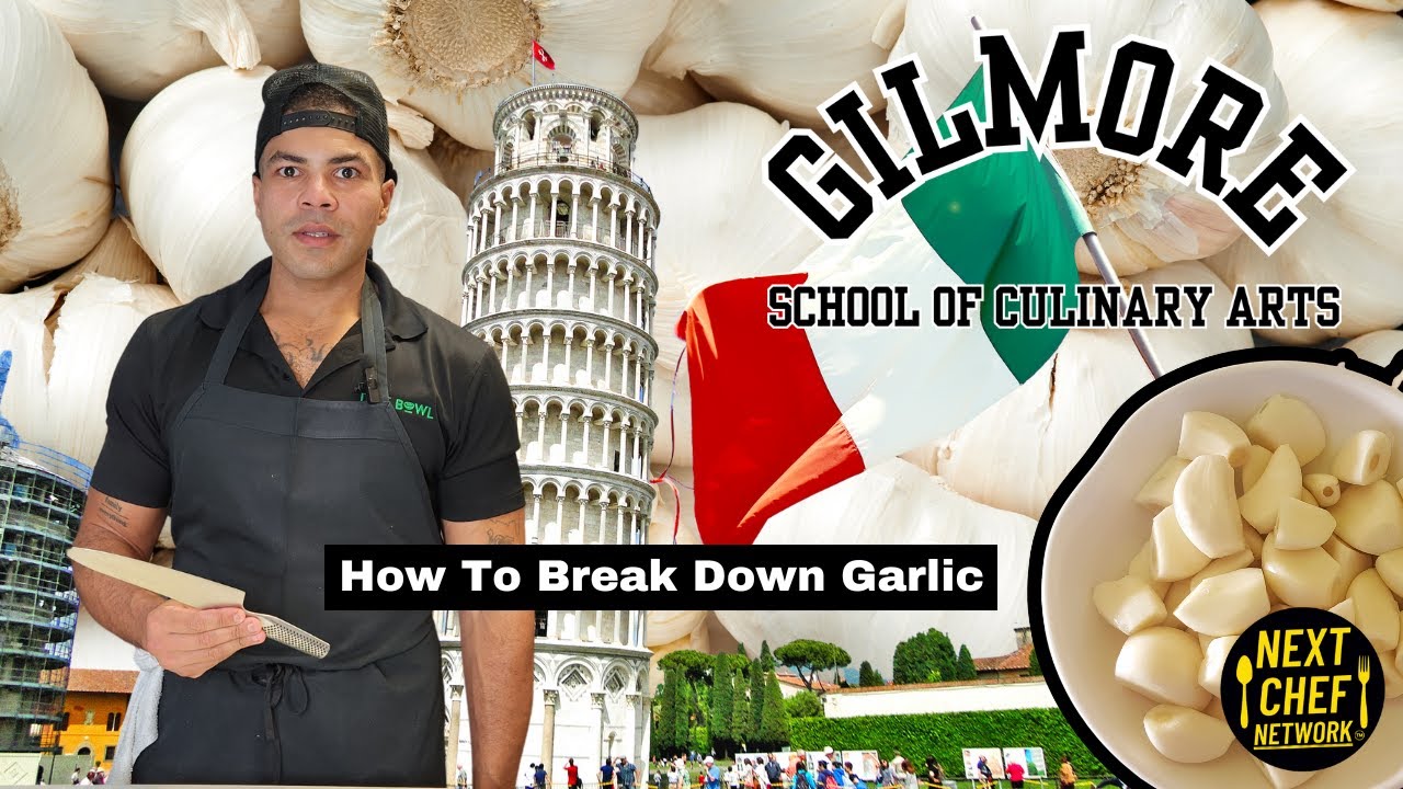 The Fastest Way To Break Down Garlic - YouTube