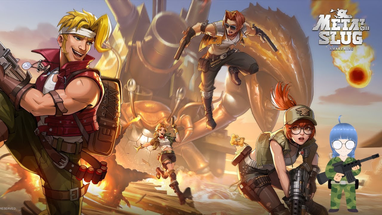 【MSAW】メタスラ最新作 Metal Slug Awakening やってみる【steam版】 - YouTube
