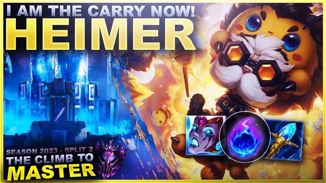 I AM THE CARRY NOW! HEIMERDINGER! - Climb to Master | League of Legends ...