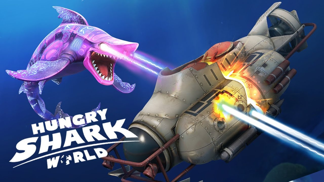 LE NOUVEAU REQUIN MAGIE-NOIRE ! (Hungry Shark World #60) - YouTube