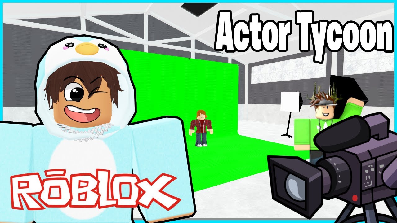 Playing Actors tycoon (Roblox) - YouTube