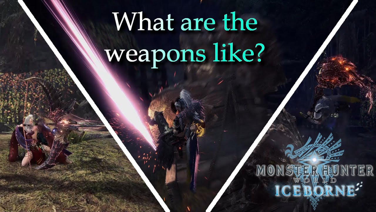 [MHW:IB] Lesson Series | Ep 2: ALL 14 weapons briefly explained - YouTube
