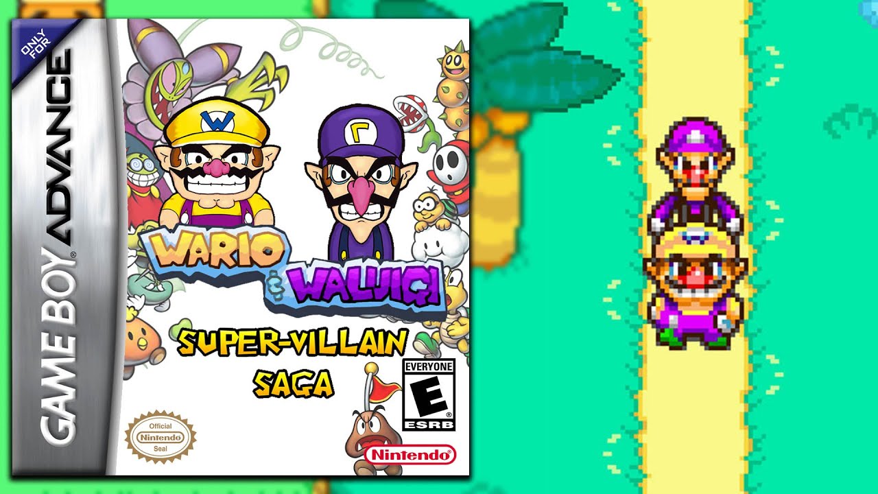 Mario Luigi Wario Waluigi Rpg