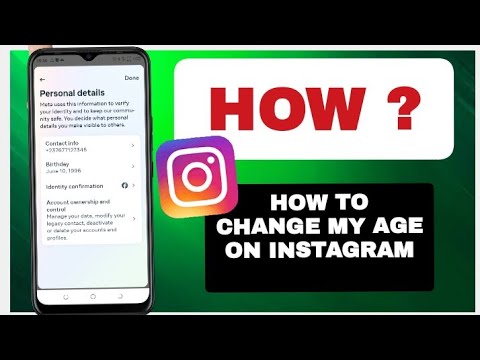 How to Change Your Age On Instagram (2024) | NEW UPDATE! - YouTube
