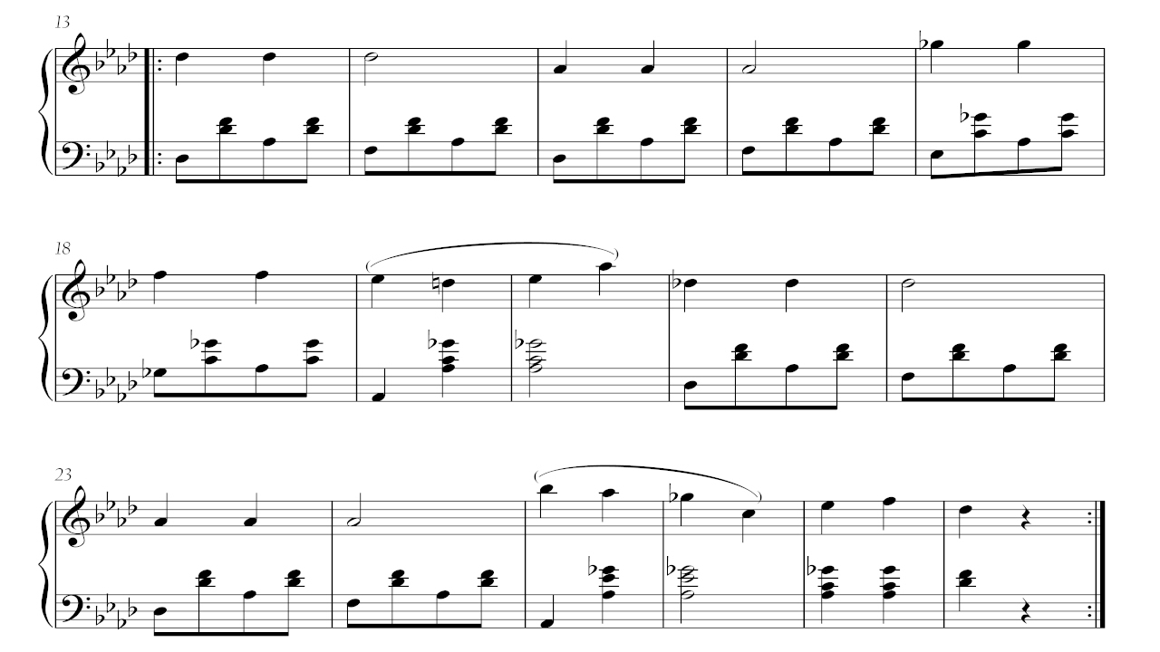 Gallop marquis (Chopin) - Sheet Music - YouTube