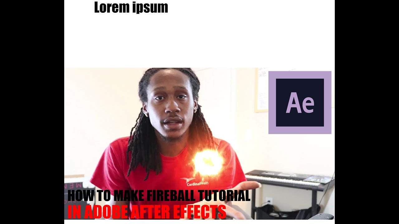 How to Make Easy Fireball Effect | Adobe After Effects Tutorial - YouTube