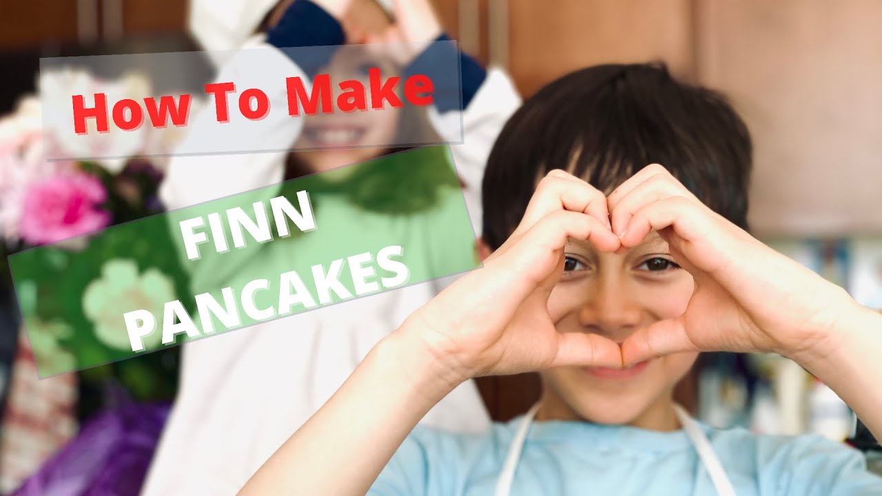 How to make easy FiNN Pancakes. BRoll Finn pancake making. Finn ...