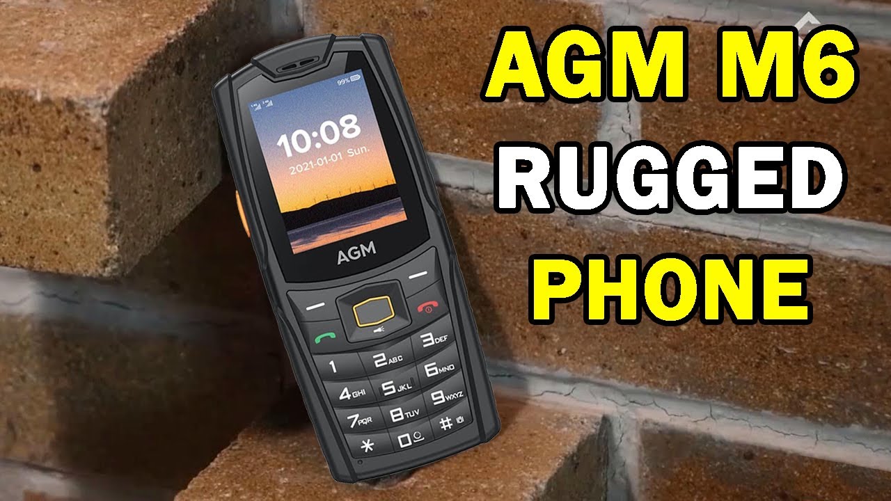 AGM M6 4G Rugged Feature Phone Introduction - YouTube