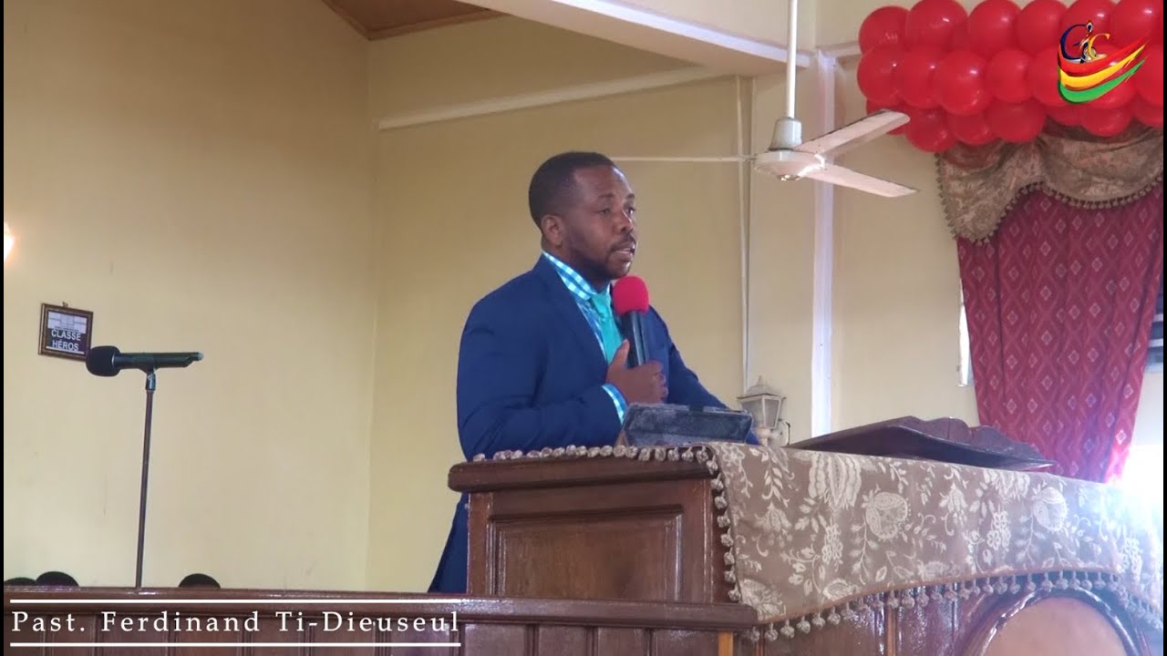 MESSAGE PASTEUR FERDINAND TI-DIEUSEUL Dimanche 25 Dec. 2022, Eglise ...