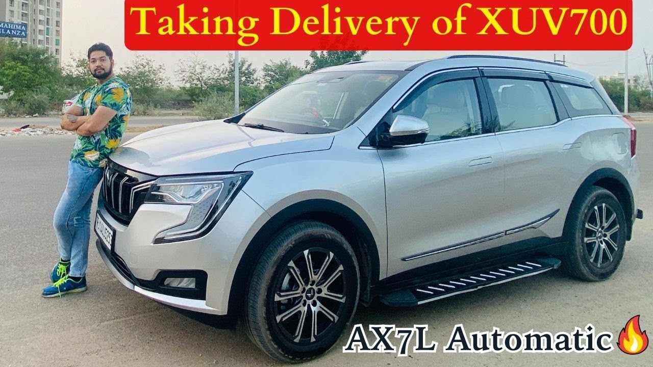 Taking Delivery of My Mahindra XUV700 AX7L Diesel Automatic - YouTube