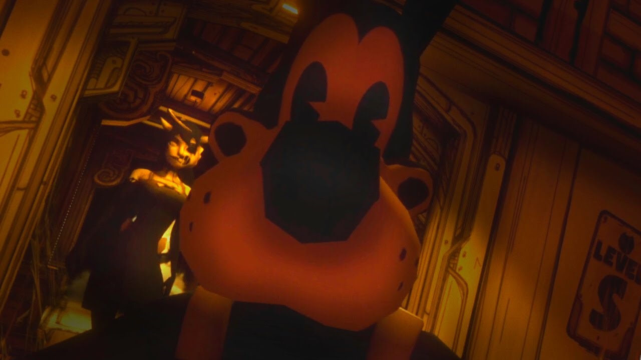 BORIS | Bendy And The Ink Machine Chapter 3 part 2 - YouTube