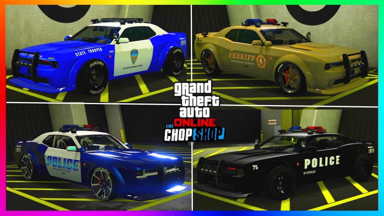 NEW GAUNTLET INTERCEPTOR, How To Unlock, MODDED POLICE Cop Car, GTA 5 ...