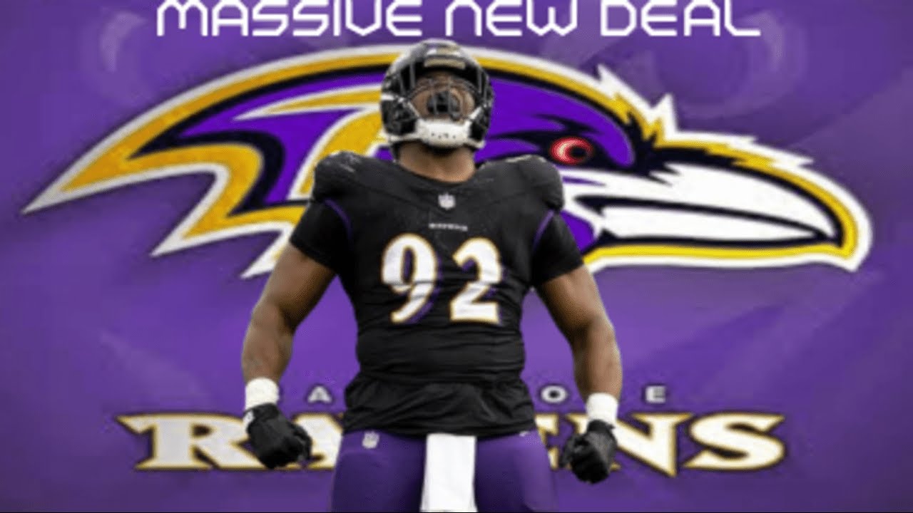 Ravens & DT Justin Madubuike Agree To Massive New Contract! #Ravens # ...