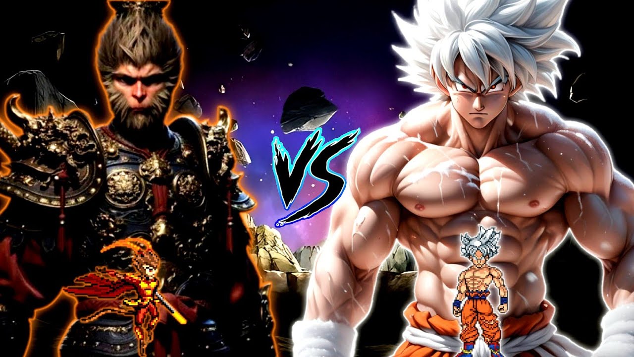 Monkey King (Sun Wukong) (New) VS Goku DBS V3.5 (all form) in Jump ...
