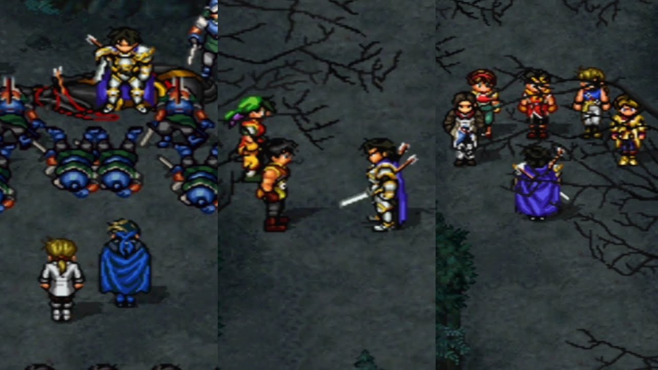 Suikoden 2 Boss Fight - Luca Blight - YouTube