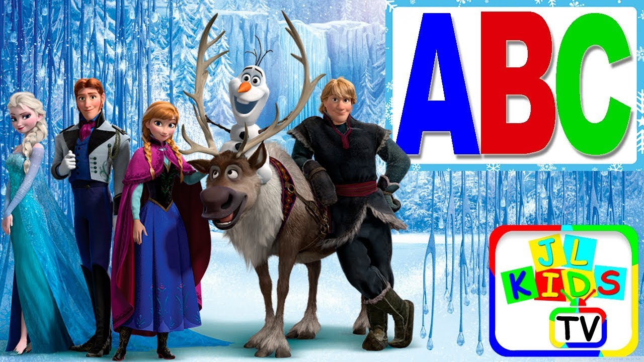 Learn Alphabet for Kids Toddlers Children | ABC Alphabet with Frozen ...