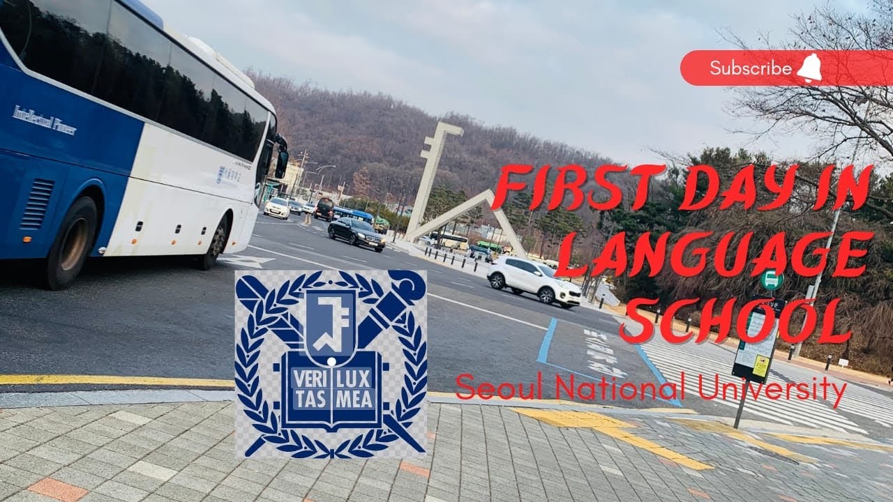 First day of language school at Seoul National University - YouTube