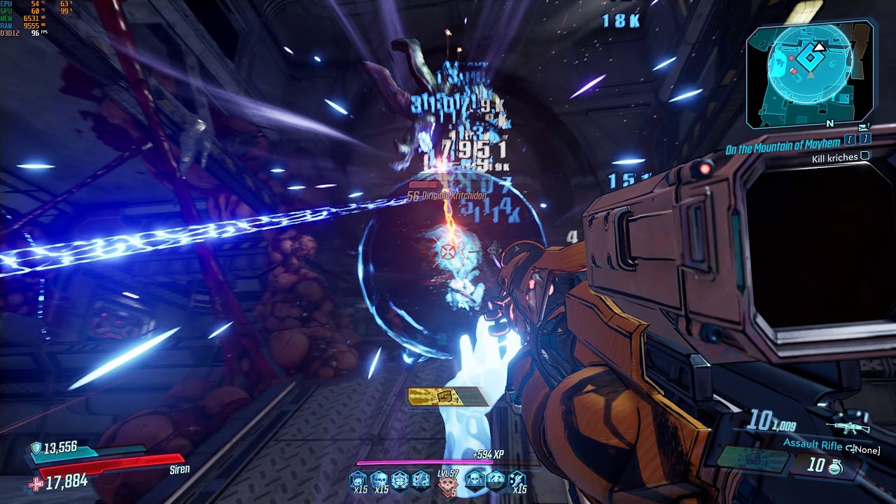 Borderlands 3 Msi gaming X trio 2080 Super / i5 9600KF / 1440p - YouTube