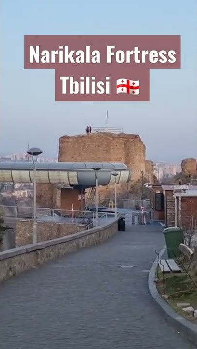 Walking Down from the Amazing Narikala Fortress - YouTube