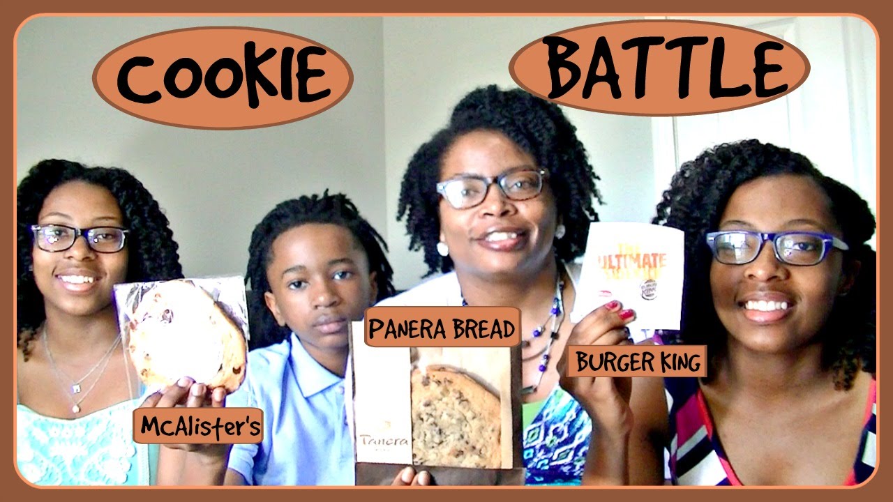 Cookie Battle| Panera Bread, McAlister's, Kroger & Burger King ...