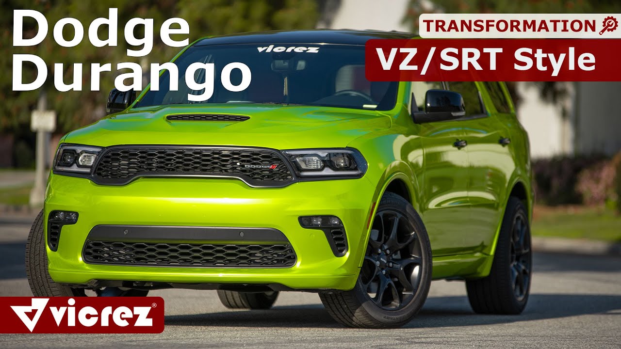 Different ways to transform the Dodge Durango with our Vicrez Mods ...