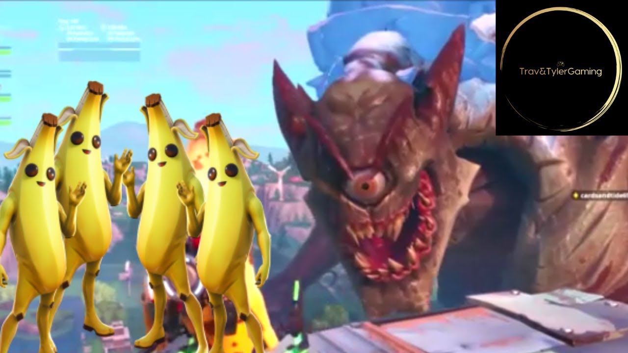 FORTNITE MECH VS MONSTER LIVE EVENT! (CLOSE UP VIEW ...