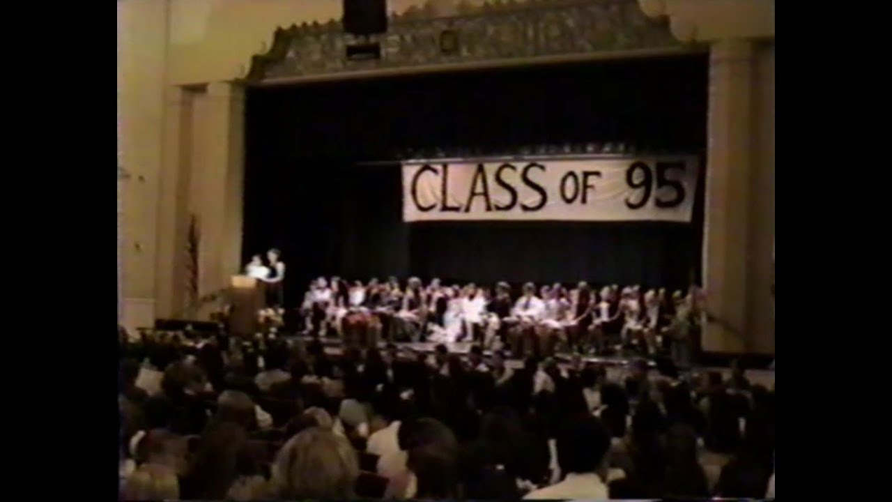 Santa Barbara Junior High School Graduation 1995 - YouTube