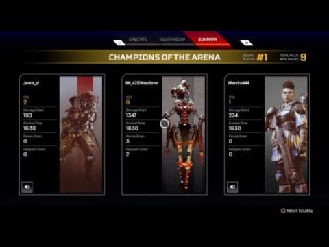 Apex Legends - Gold Ranked Game - YouTube