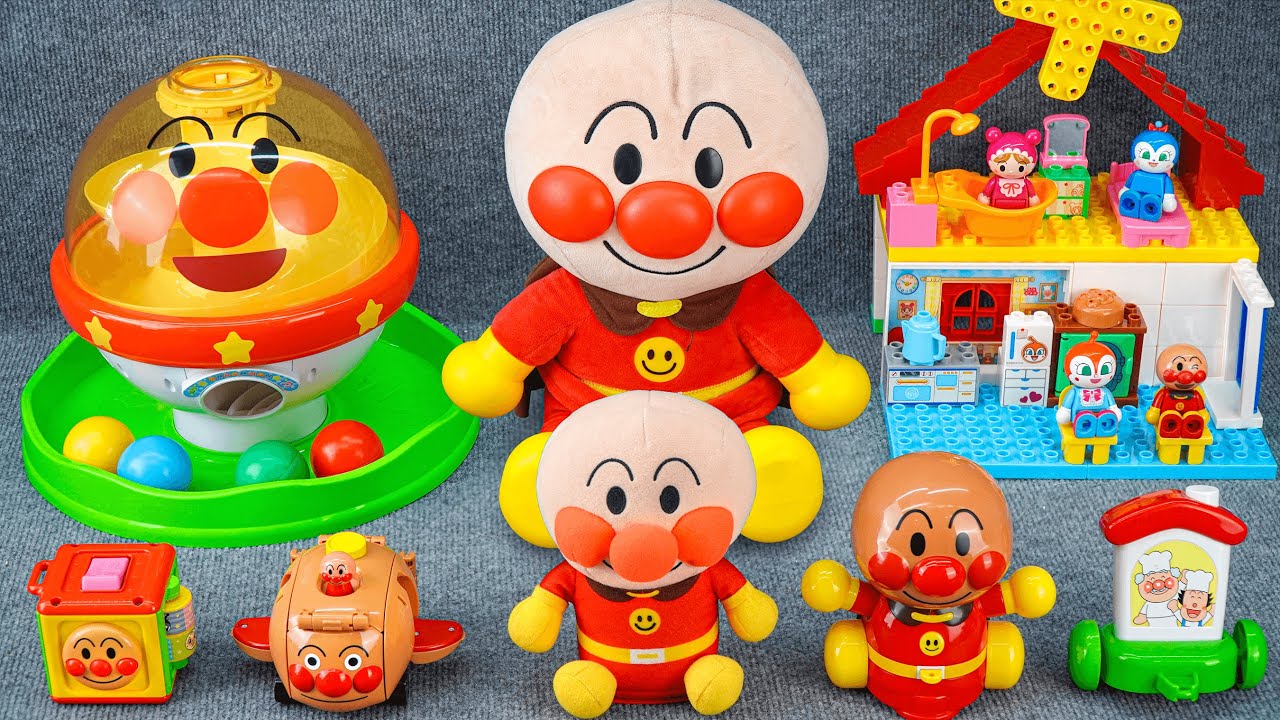 94 Minutes Satisfying with Unboxing Anpanman Lego Building Block Toy ...