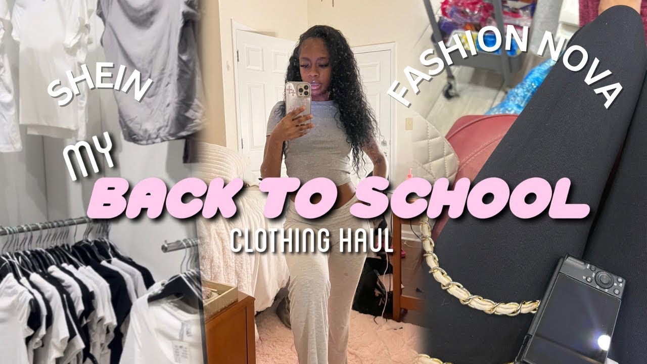 BACK TO SCHOOL CLOTHING HAUL 2025 | *College Edition* Fashion Nova ...