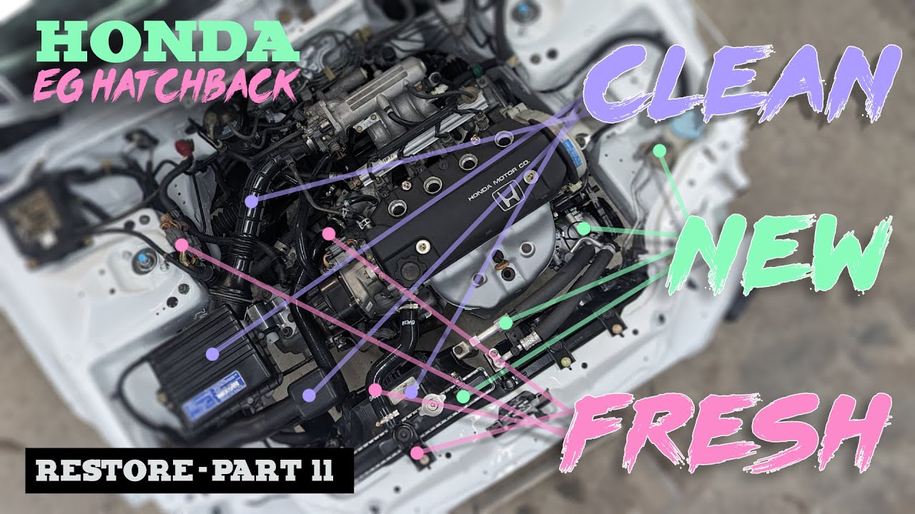 Honda Civic Hatchback - Part 11 - Engine Bay Assembly - Make it So ...