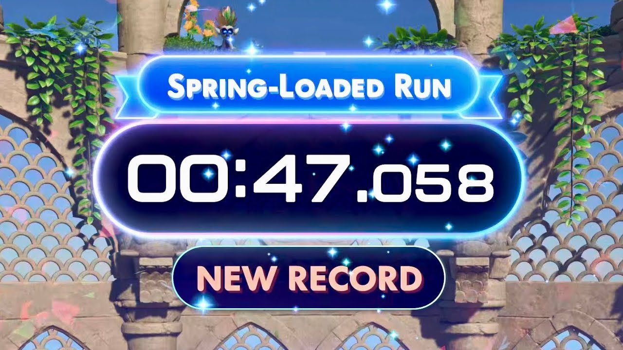 Astro Bot - Spring-Loaded Run Speedrun Level in 47.058 - YouTube
