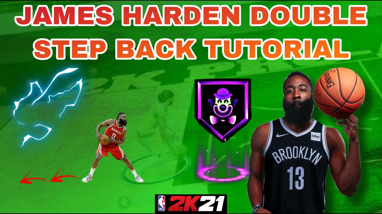 How to do James Harden's DOUBLE STEP BACK on NBA2K21 Next Gen *TUTORIAL ...