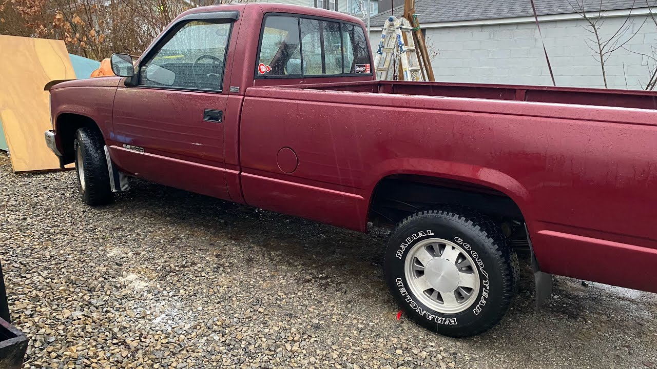 1989 gmc c1500 ls swap part 1 - YouTube