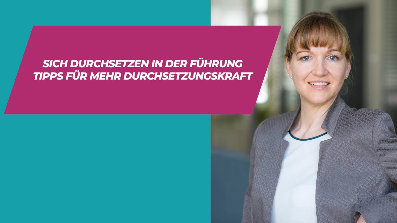Sich durchsetzen lernen: Tipps für mehr Durchsetzungsfähigkeit in der ...