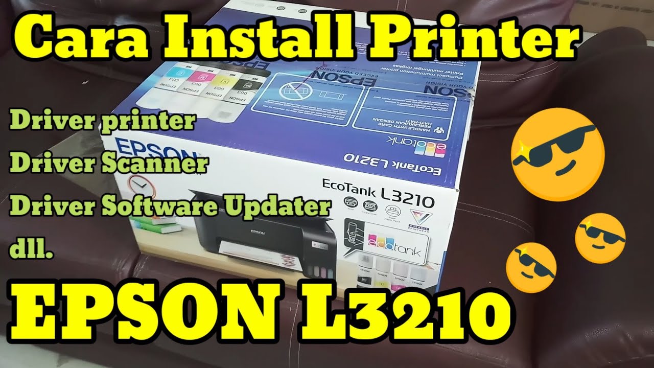 Cara Install Printer EPSON L3210 Driver Printer dan Scanner - YouTube