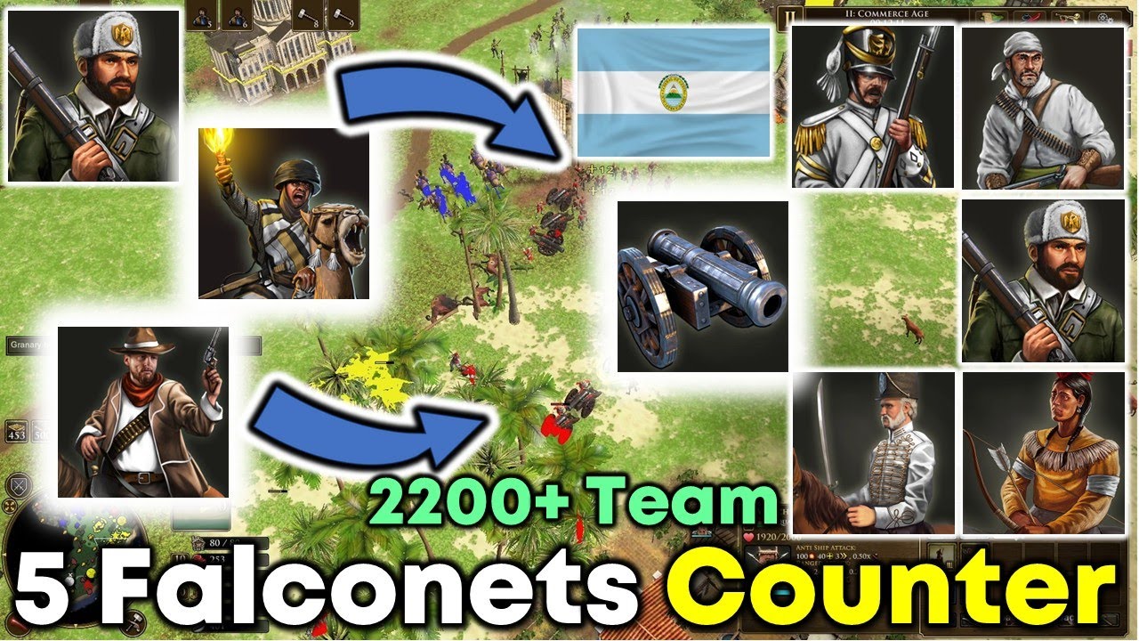 2025022601 Central America Revolt 5 Falconets Counter | 2200+ Team ...
