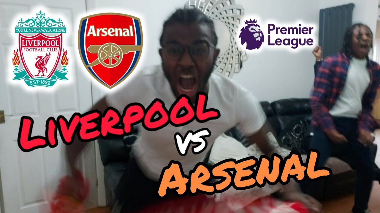 Liverpool vs Arsenal (2-2)| Live Fan Match Reaction | Premier League ...