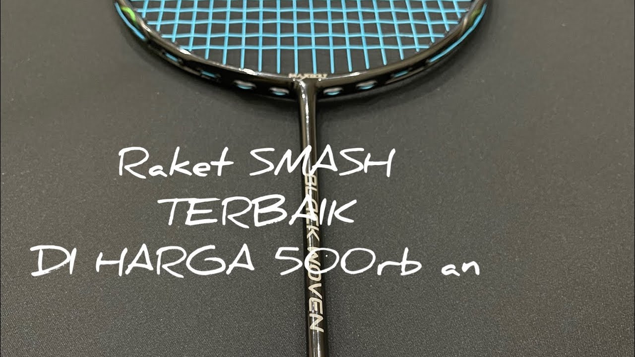 Review raket Maxbolt black woven limited edition - YouTube