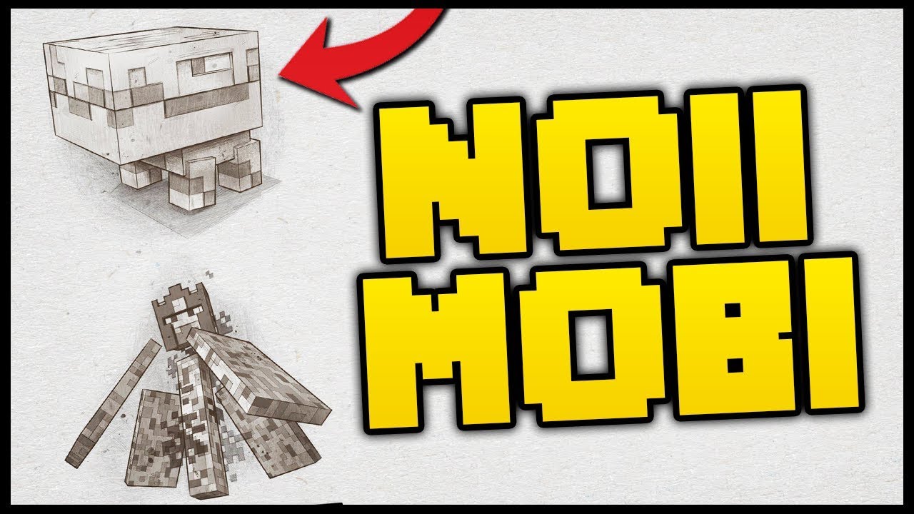 CE FAC NOII MOBI DIN MINECRAFT? - YouTube