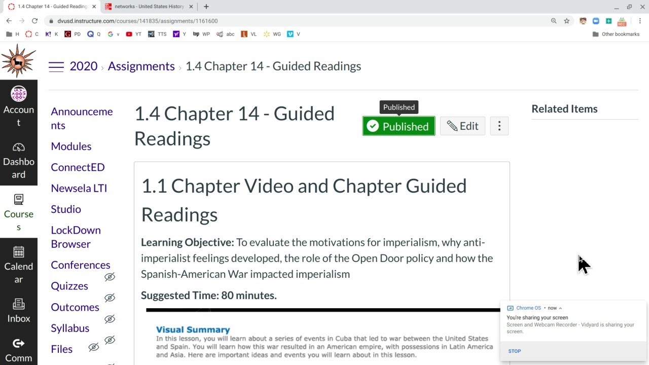 Chapter 14 Guided Readings Lesson - YouTube