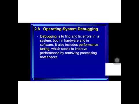 Sec 2.8 operating system debugging - YouTube