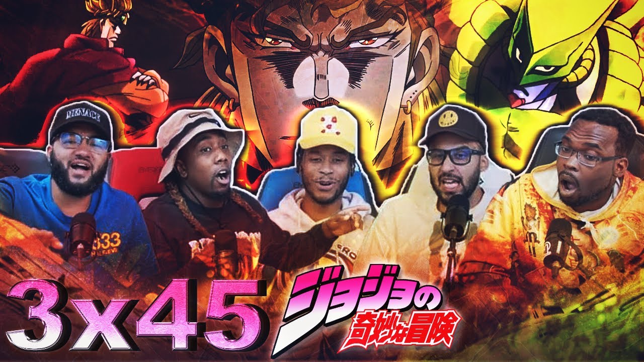 DIO'S WORLD! JJBA Part 3 Ep 45 Reaction! - YouTube