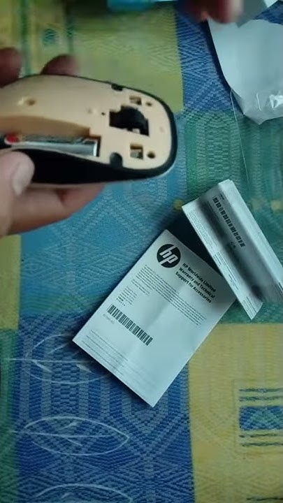 Unboxin Bluetooth mouse z5000 hp - YouTube